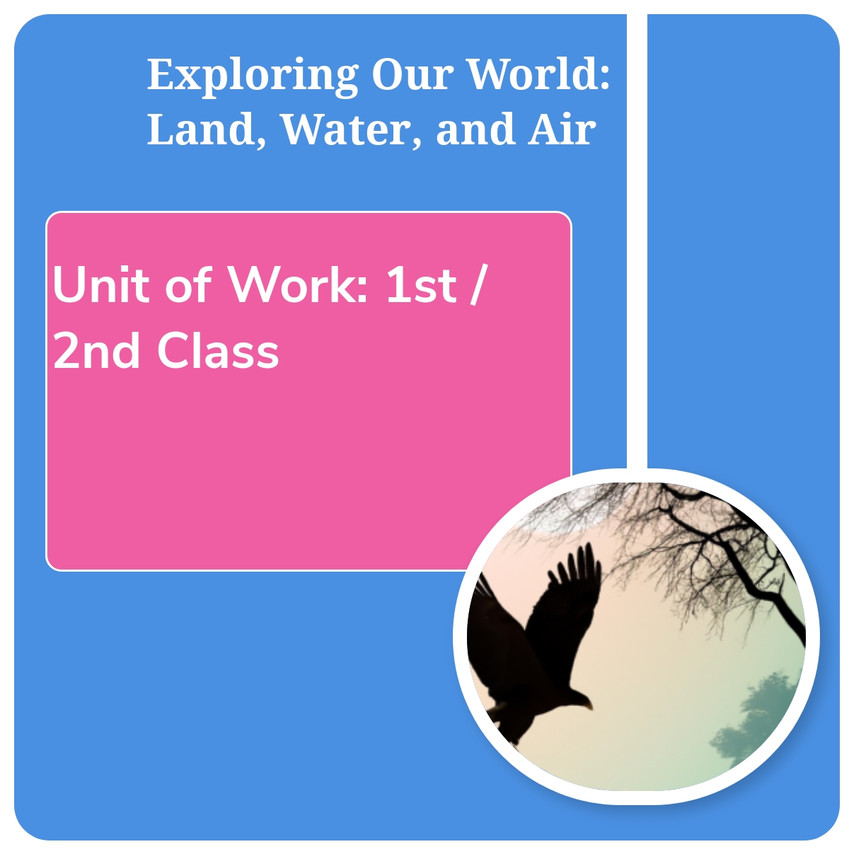 Unit of Work (1st / 2nd Class): Exploring Our World: Land, Water, and ...