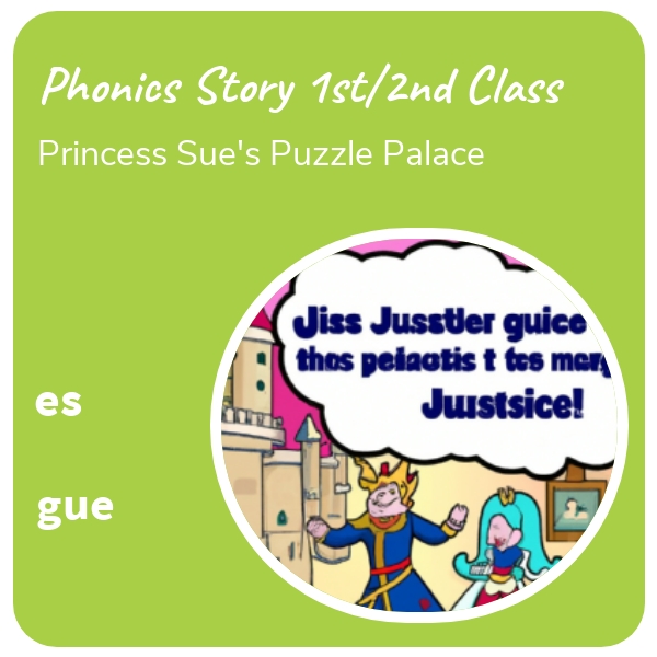 Unit of Work (1st / 2nd Class): Princess Sue's Puzzle Palace - Mash.plus