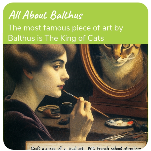 Visual Arts Plan: All About Balthus (3rd-6th Class) - Mash.plus