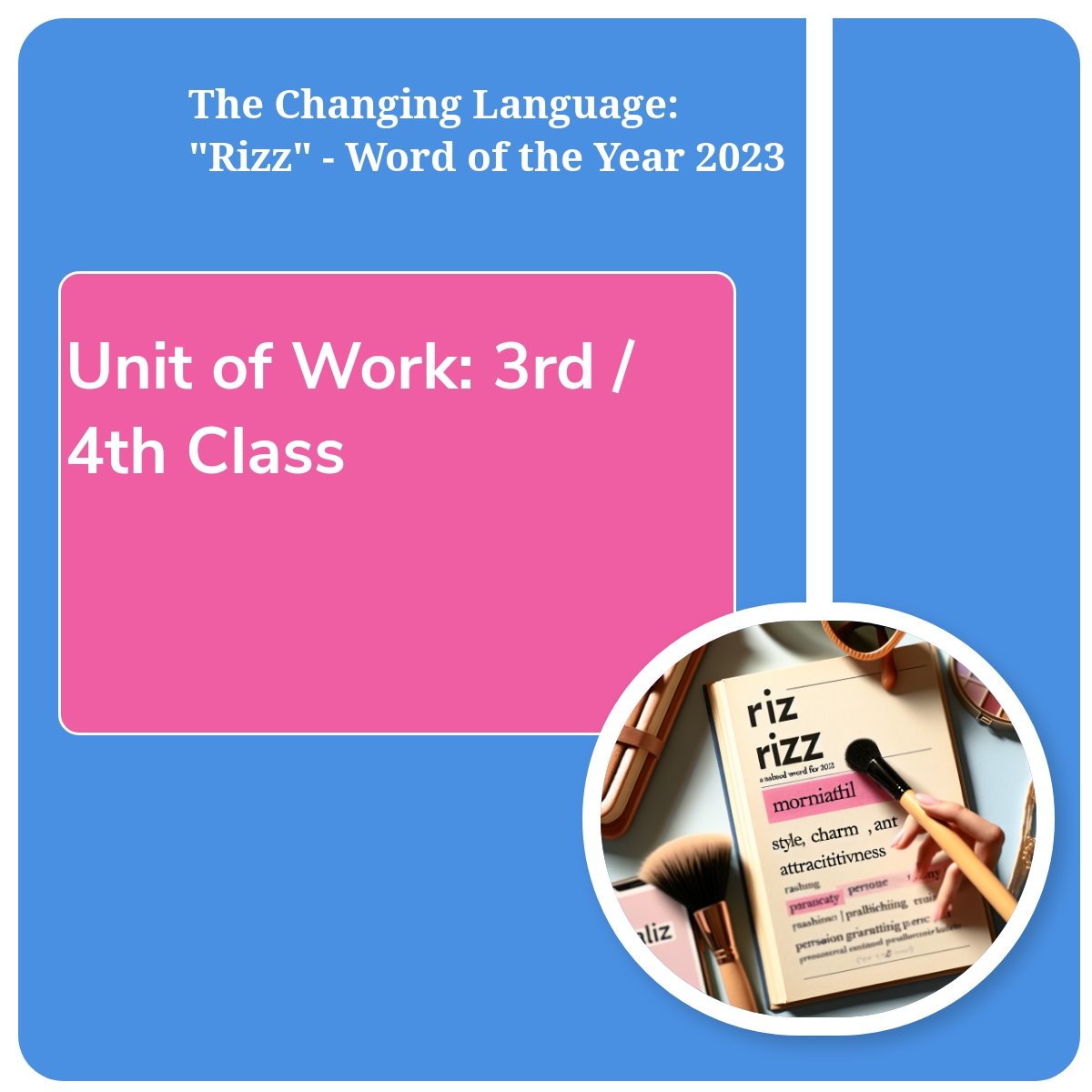 Unit of Work (3rd / 4th Class): The Changing Language: "Rizz" - Word of ...