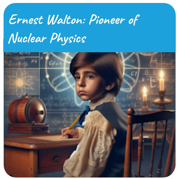 History Plan: Ernest Walton: Pioneer of Nuclear Physics - Mash.plus