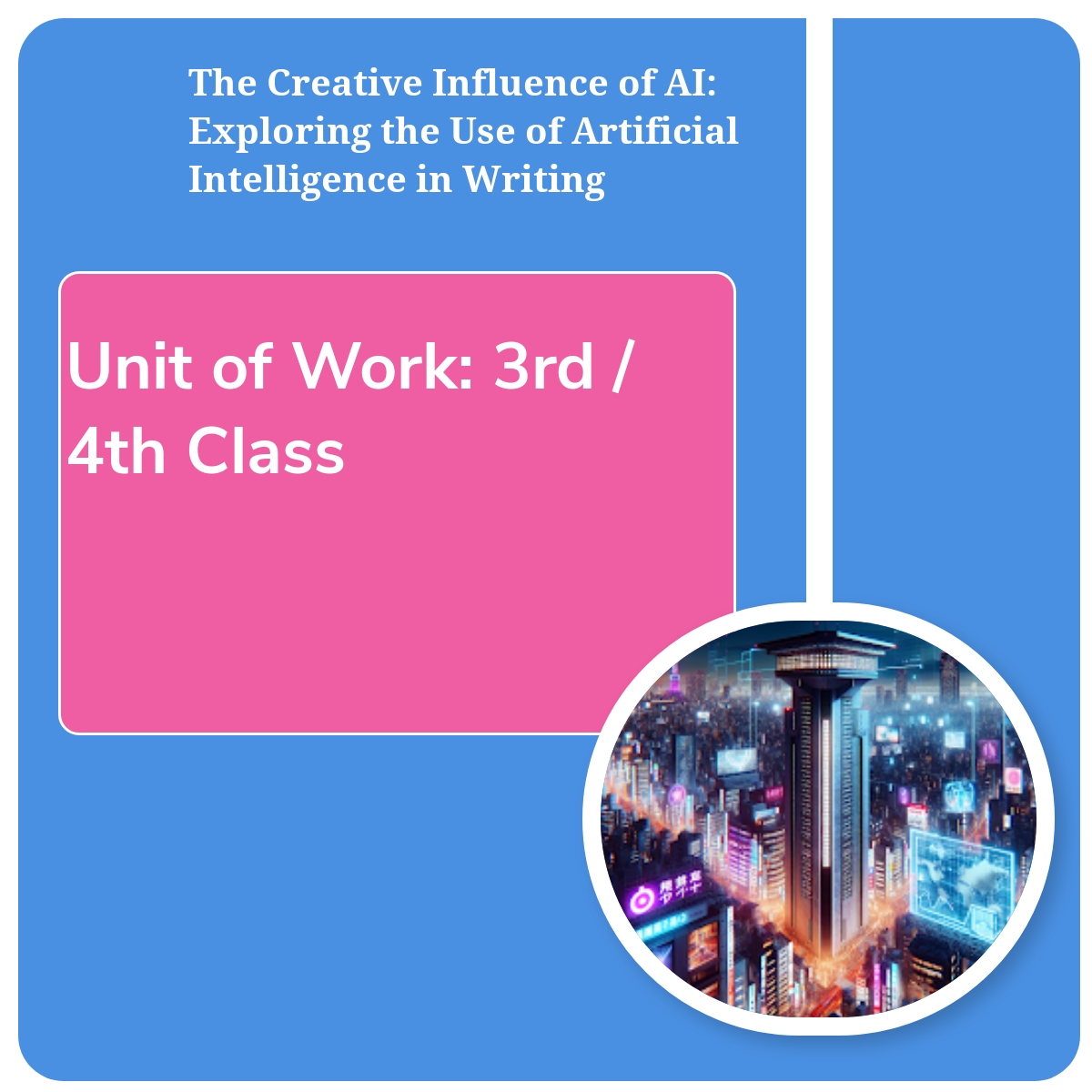 Unit of Work (3rd / 4th Class): The Creative Influence of AI: Exploring the Use of Artificial ...