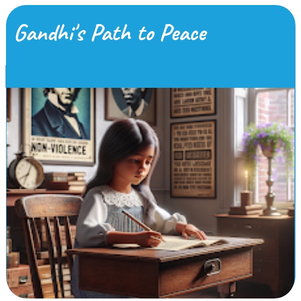 History Plan: Gandhi's Path to Peace - Mash.plus