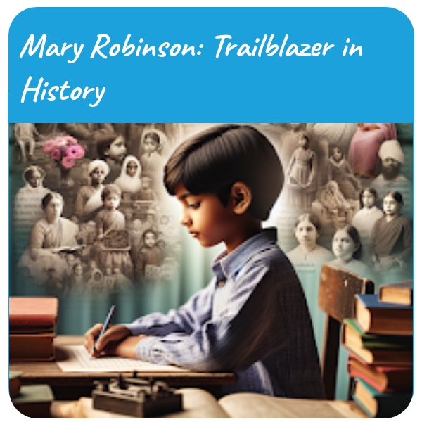 History Plan: Mary Robinson: Trailblazer in History - Mash.plus